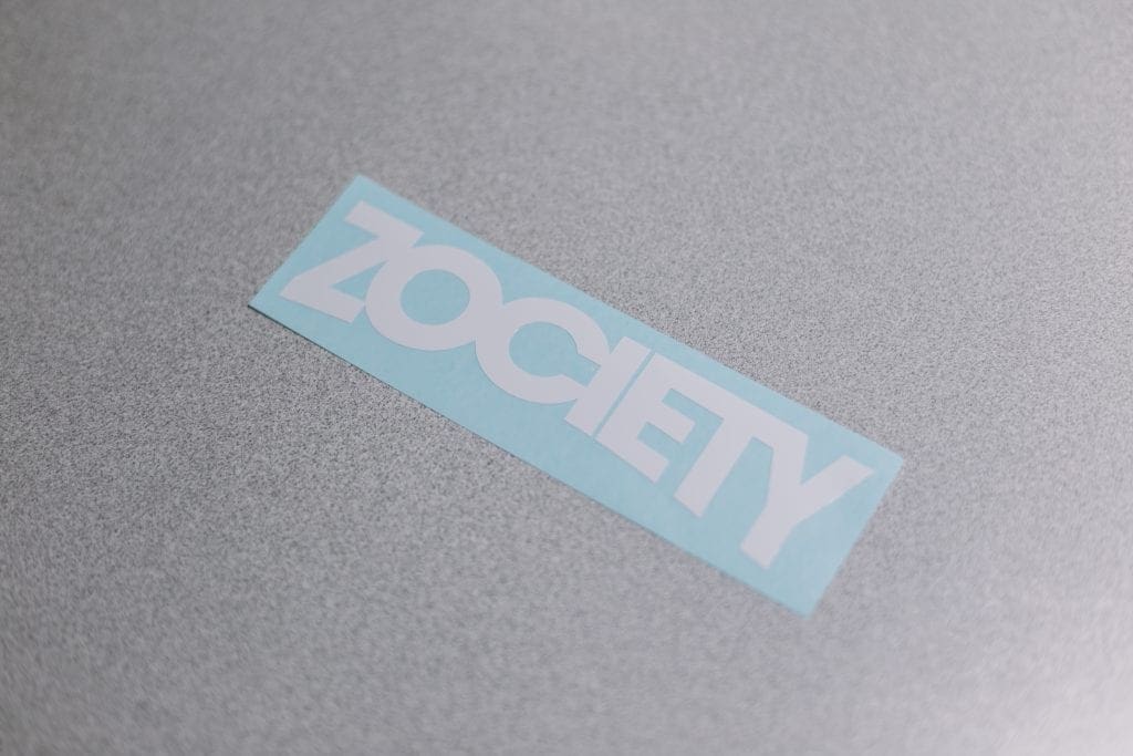 ZOCIETY V2 Windshield Banner + Side Window Decal – Zociety