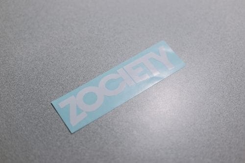 ZOCIETY V2 Windshield Banner + Side Window Decal – Zociety