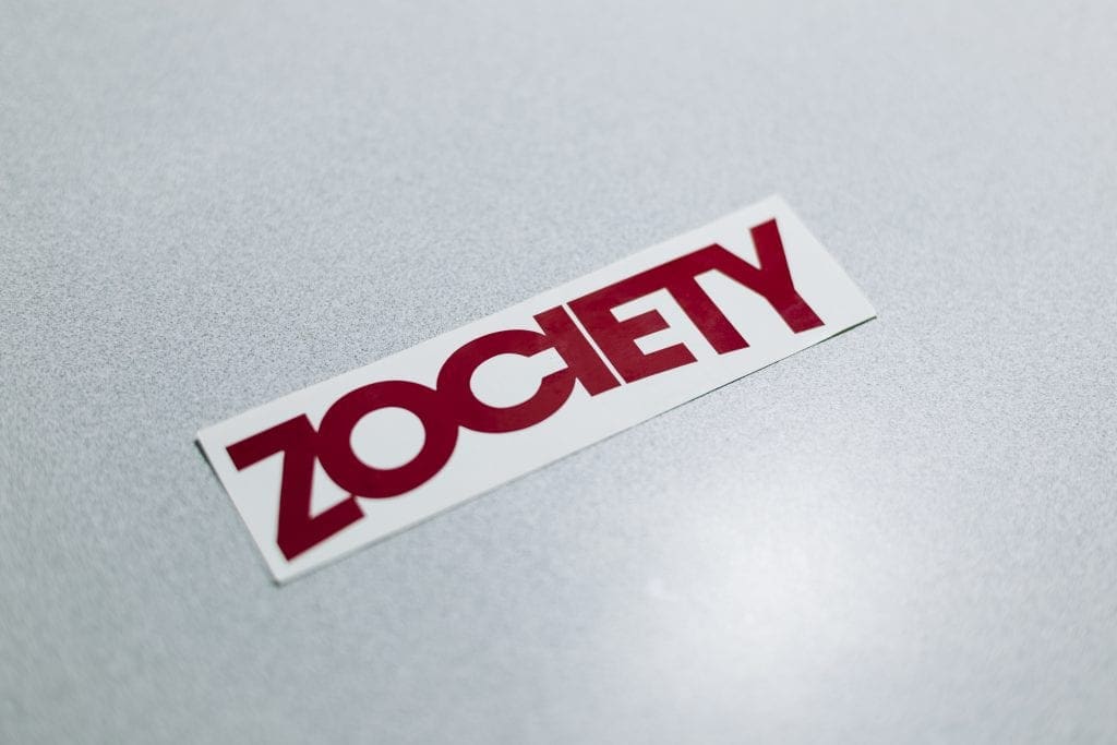 ZOCIETY V2 Windshield Banner + Side Window Decal – Zociety