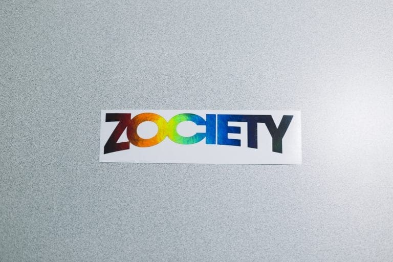 ZOCIETY V2 Windshield Banner + Side Window Decal – Zociety