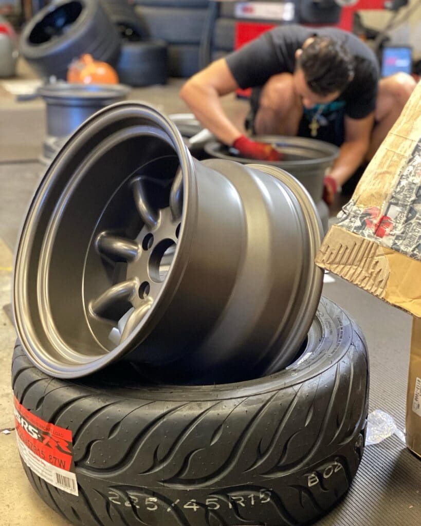 RS WATANABE R Type Eight Spoke Wheels 240Z | 260Z | 280Z | 280ZX ...