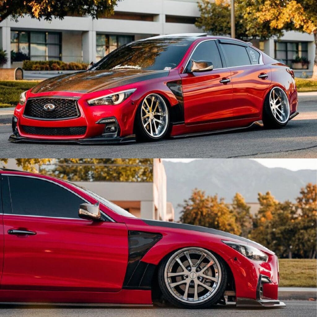 INFINITY Q50 RS50 Vented Fenders – Zociety