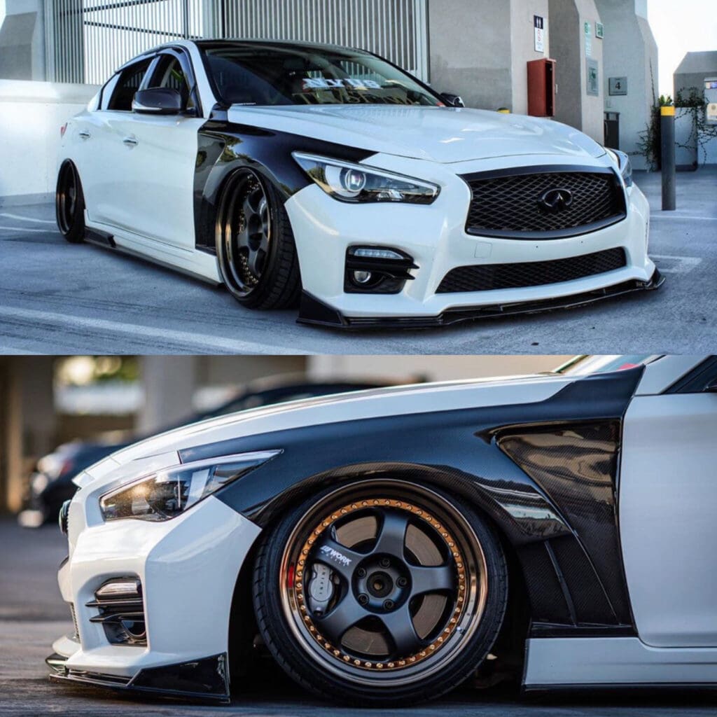 INFINITY Q50 RS50 Vented Fenders – Zociety