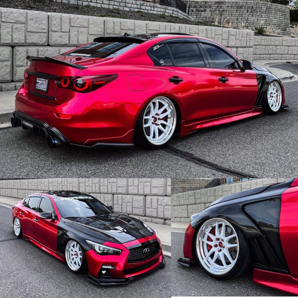INFINITY Q50 RS50 Vented Fenders – Zociety