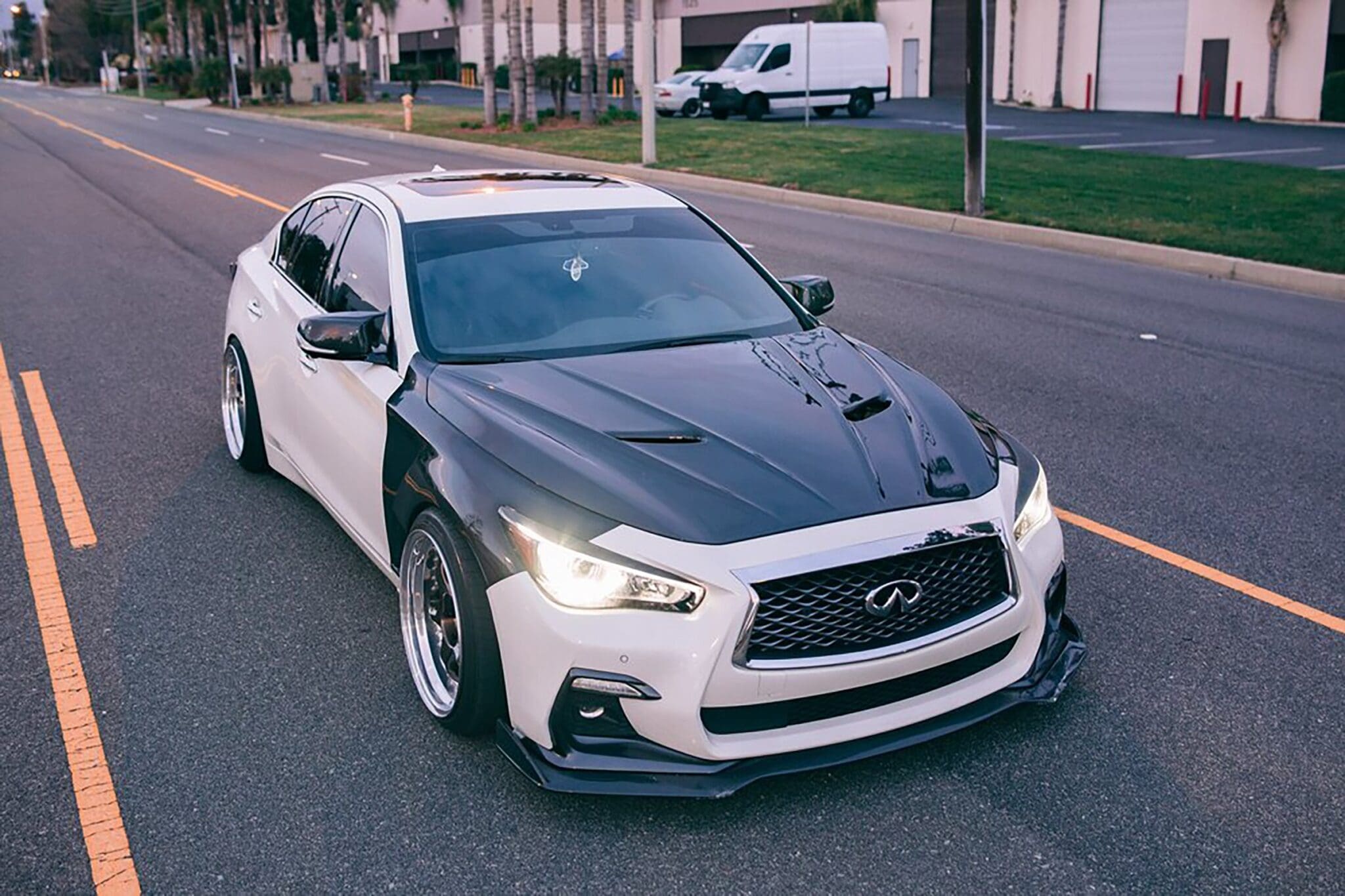 INFINITI Q50 SPEC-S Vented Hood – Zociety
