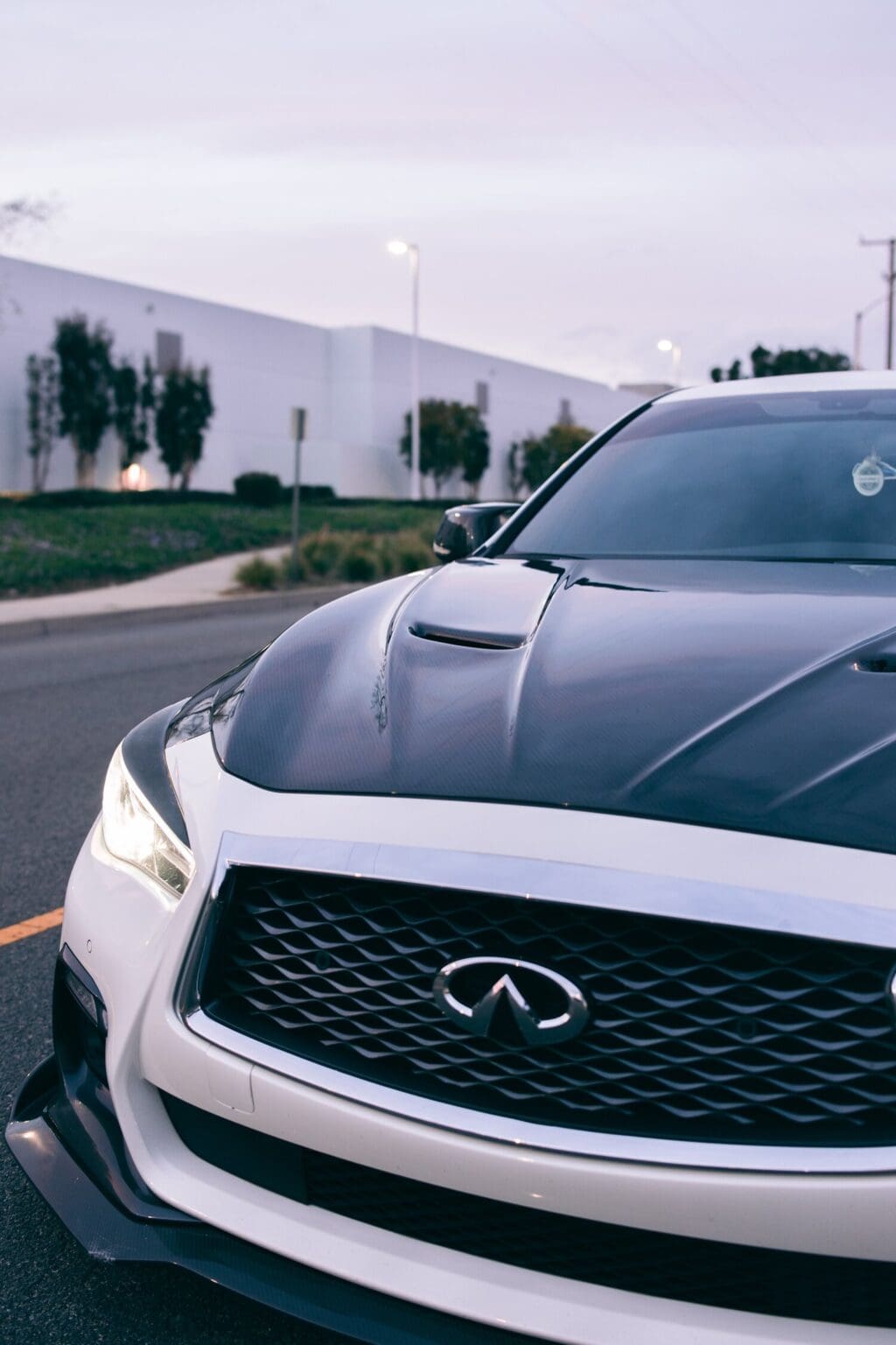 INFINITI Q50 SPEC-S Vented Hood – Zociety