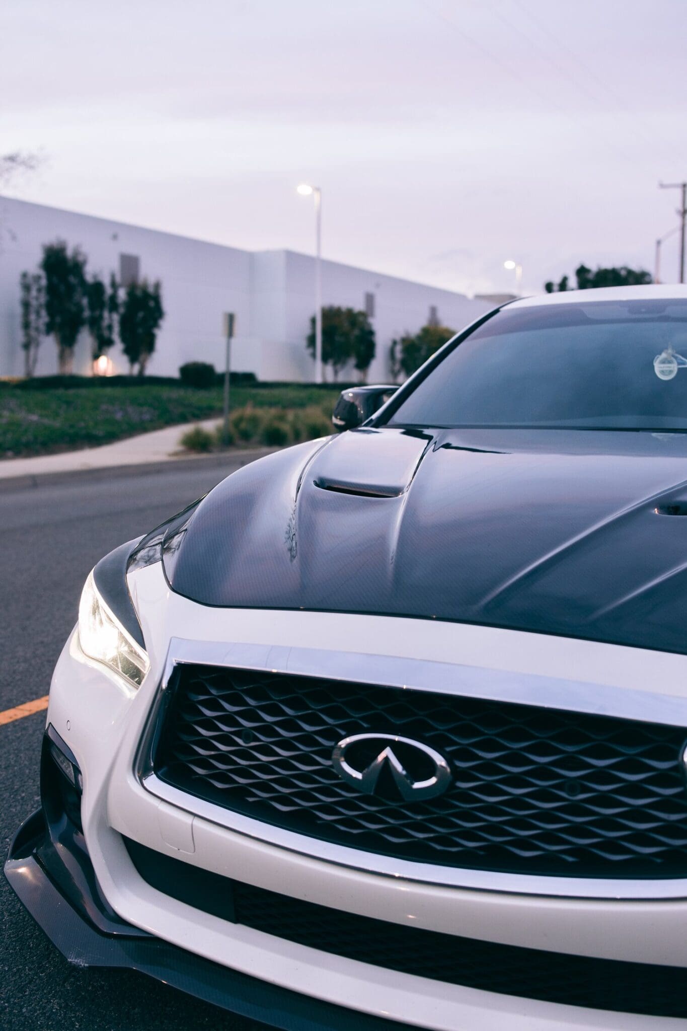 INFINITI Q50 SPEC-S Vented Hood – Zociety