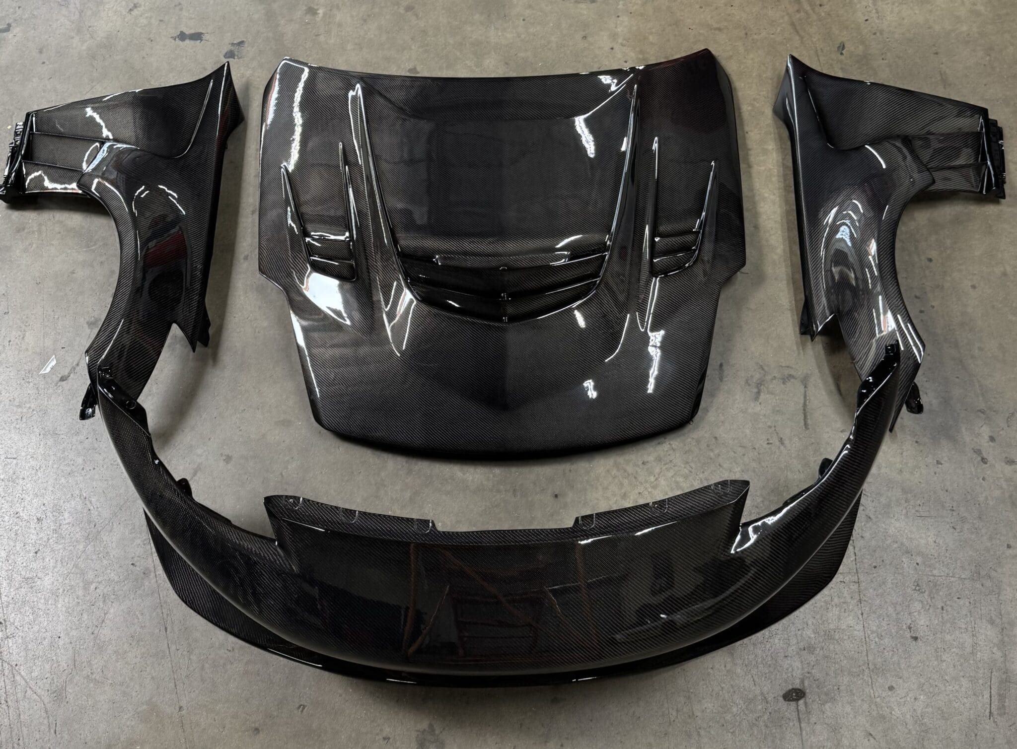 350Z CARBON FRONT KIT – Zociety