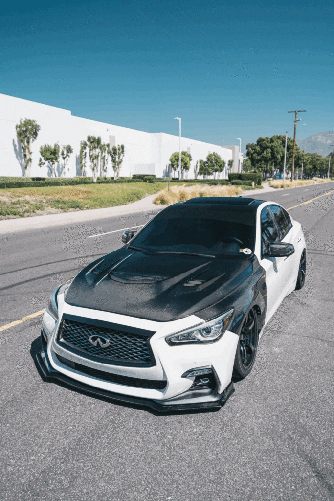Infiniti Q50 Q-Attack Vented Hood – Zociety