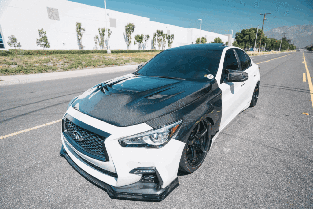 Infiniti Q50 Q-Attack Vented Hood – Zociety